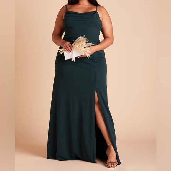 Birdy Grey | Dresses | Birdy Grey Ash Dress Crepe Emerald Formal ...